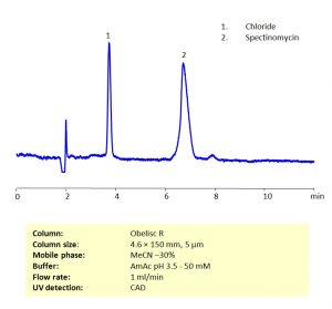 HPLC Determination of Spectinomycin on Obelisc R Column | SIELC Technologies