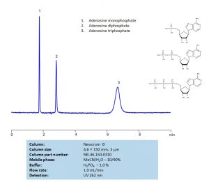 HPLC Separation of Adenosine Mono-, Di- and Triphosphate on Newcrom B column | SIELC Technologies